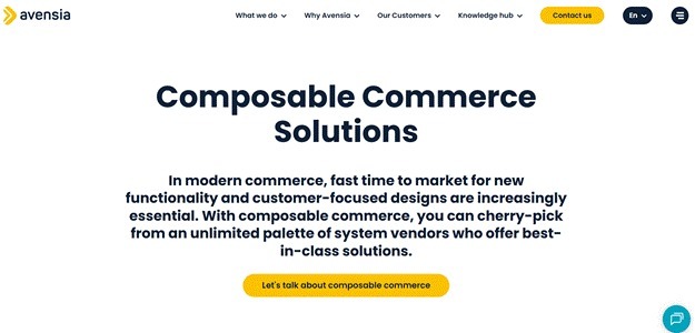 Top 10 Composable Commerce Solution Providers